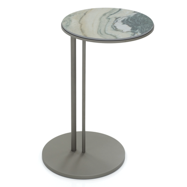 Sting Accent Table - Titanium - Cantoni