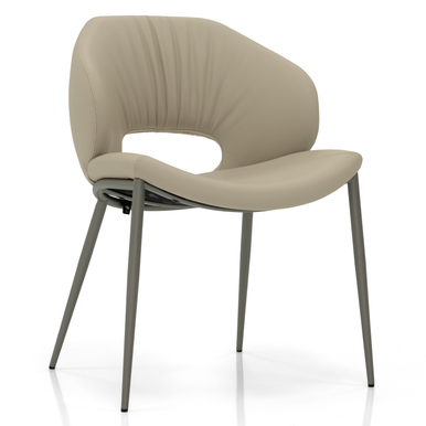Miranda Ml Side Chair - Titanium - Cantoni