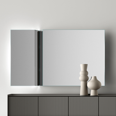 Split Rectangular Mirror - Cantoni