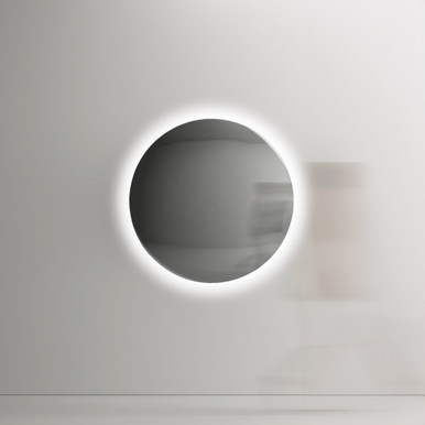 Iris Round LED Mirror - Fume - Cantoni