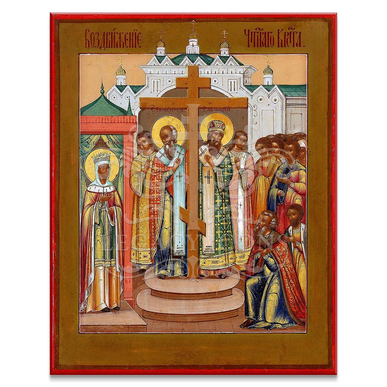 Exaltation of the Cross (Old Believer) Icon - F135 - Legacy Icons