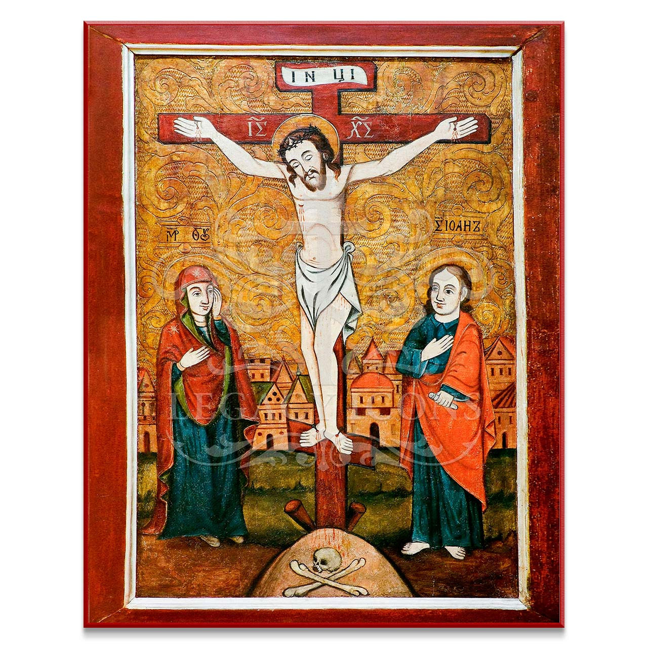 Crucifixion of Christ Icon - F119 - Legacy Icons
