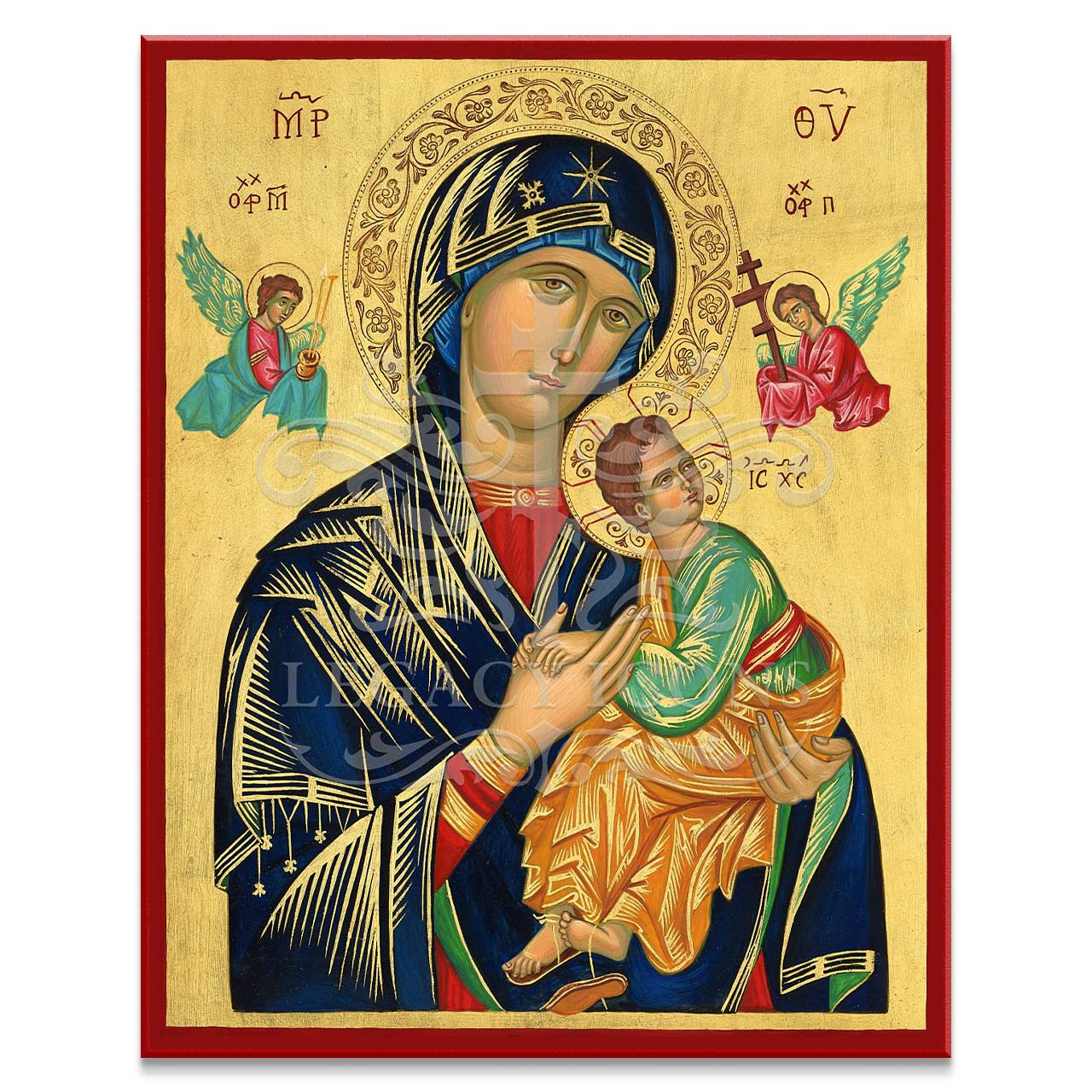 Our Lady of Perpetual Help (XXIc) Icon - T145 - Legacy Icons