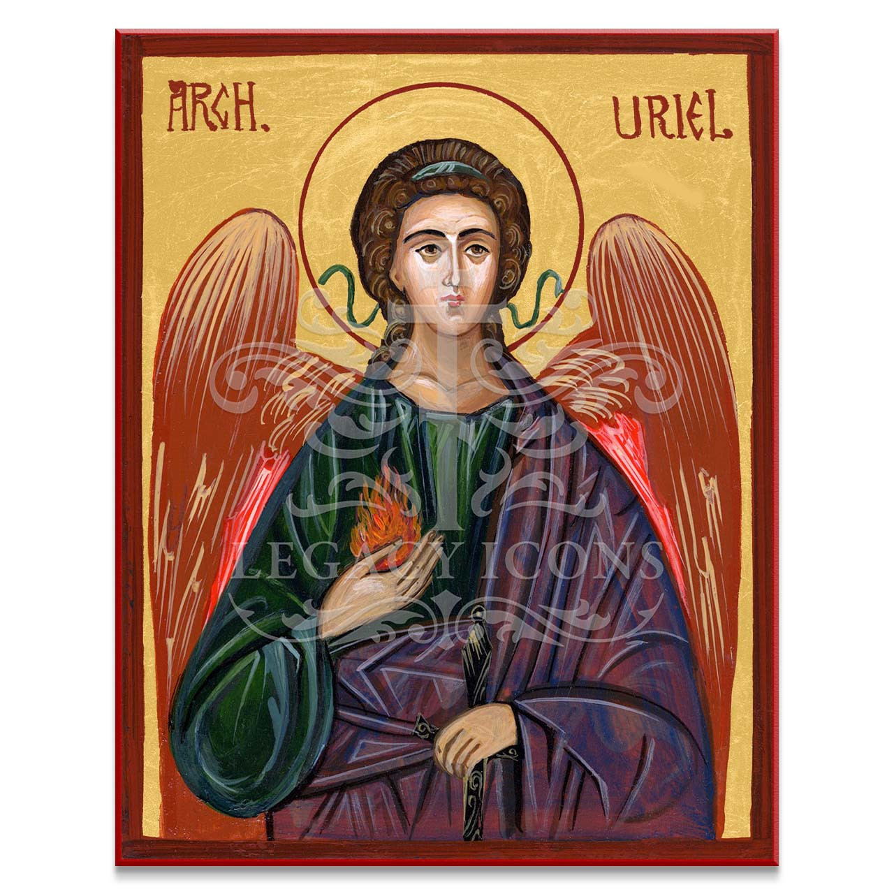 Archangel Uriel Icon by Legacy Icons