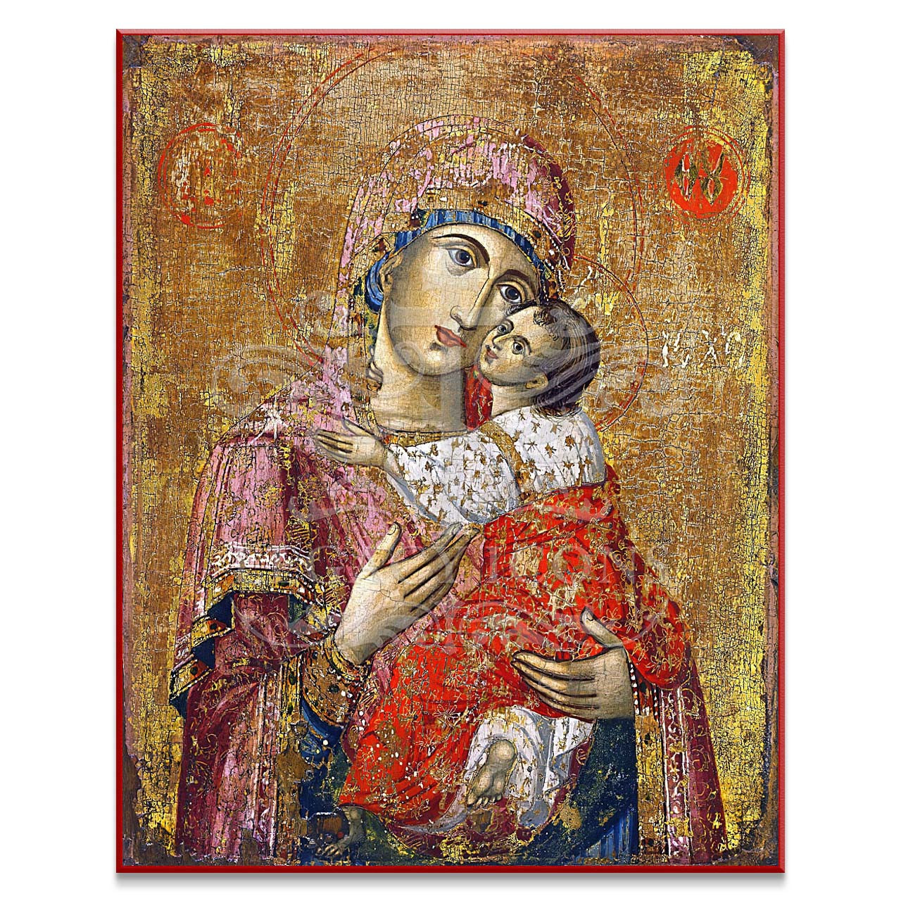 Theotokos Enthroned Icon - T122 - Legacy Icons