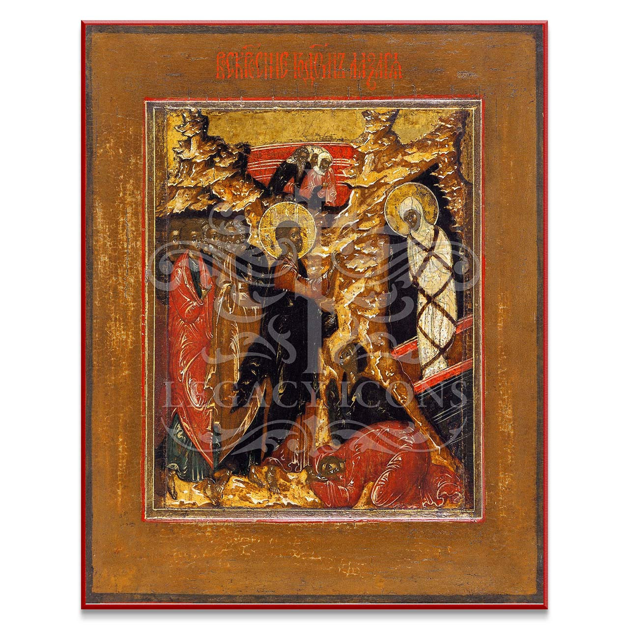 Resurrection of Lazarus (Sinai) Icon - F173 - Legacy Icons