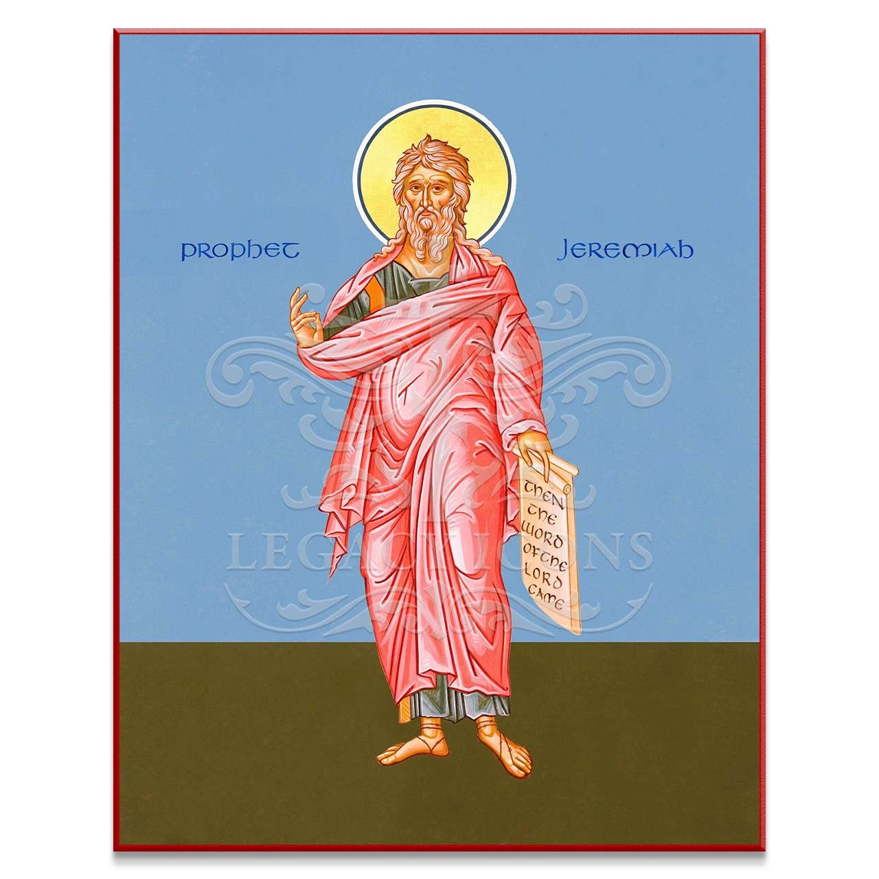 Prophet Jeremiah Icon by Legacy Icons