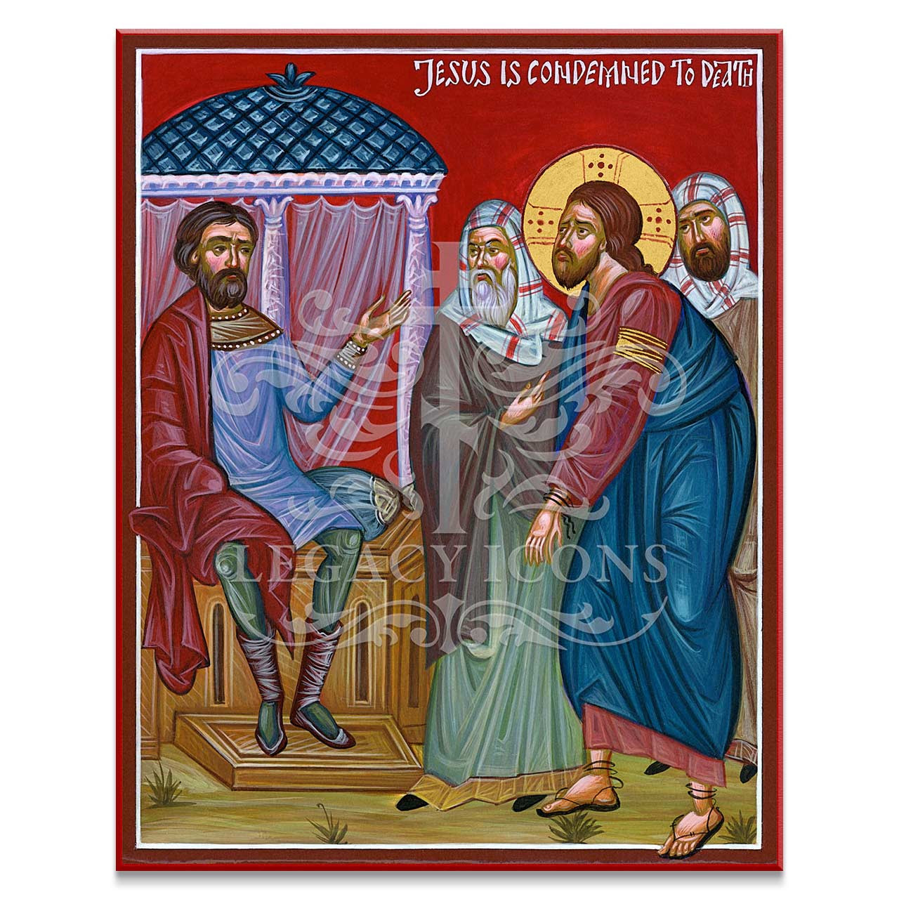Jesus Being Condemned To Death Catholic Images Of Jesus Is Condemned