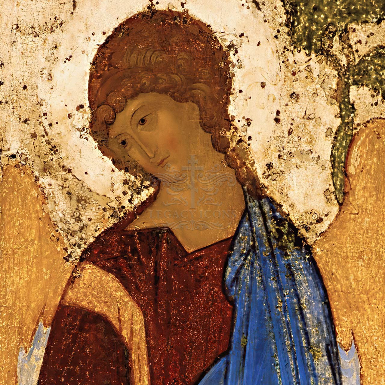 Holy Trinity - Hospitality of Abraham (Rublev) Replica Icon - Legacy Icons