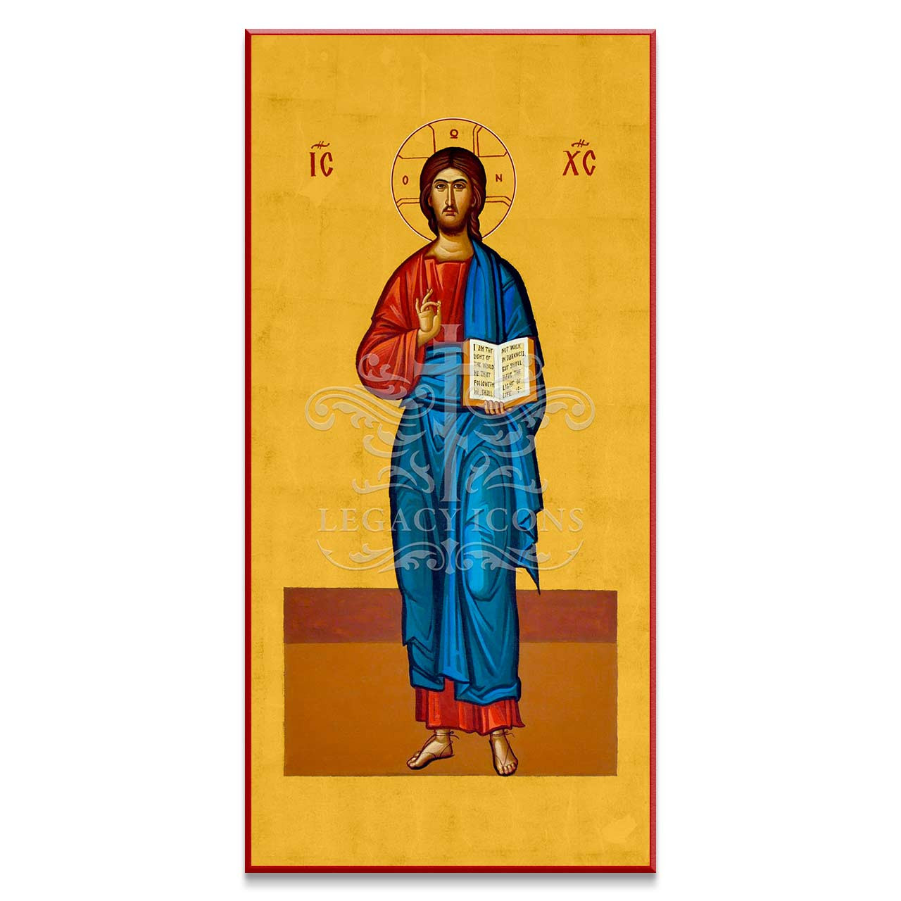 Jesus Christ "Pantocrator" Icon by Legacy Icons