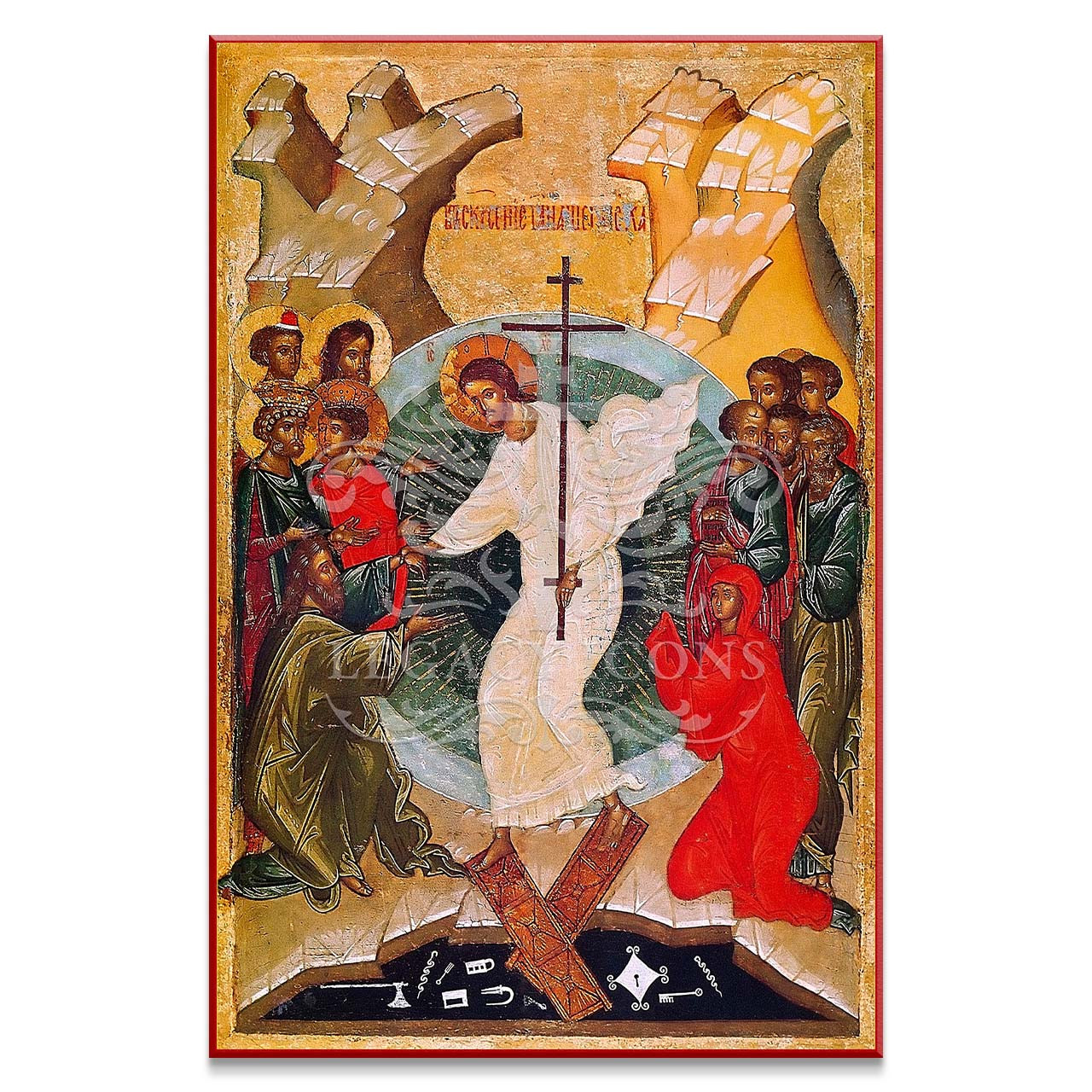 Jesus Christ Resurrection Icon