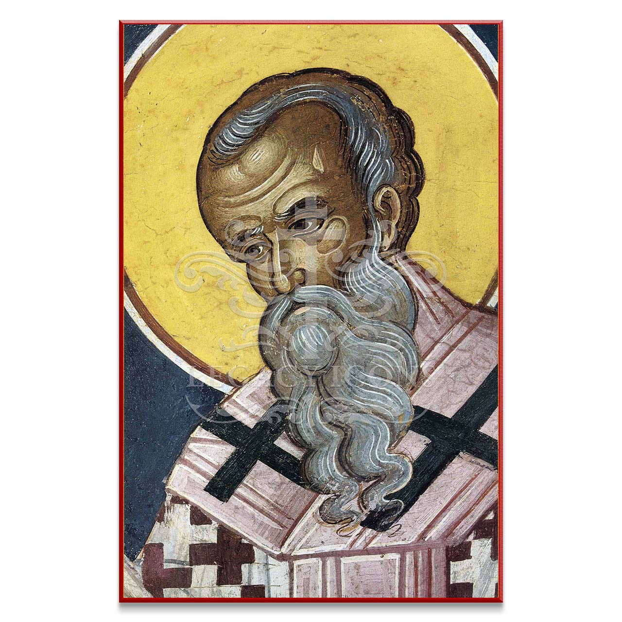 Saint Metrophanes of Constantinople Icon by Legacy Icons