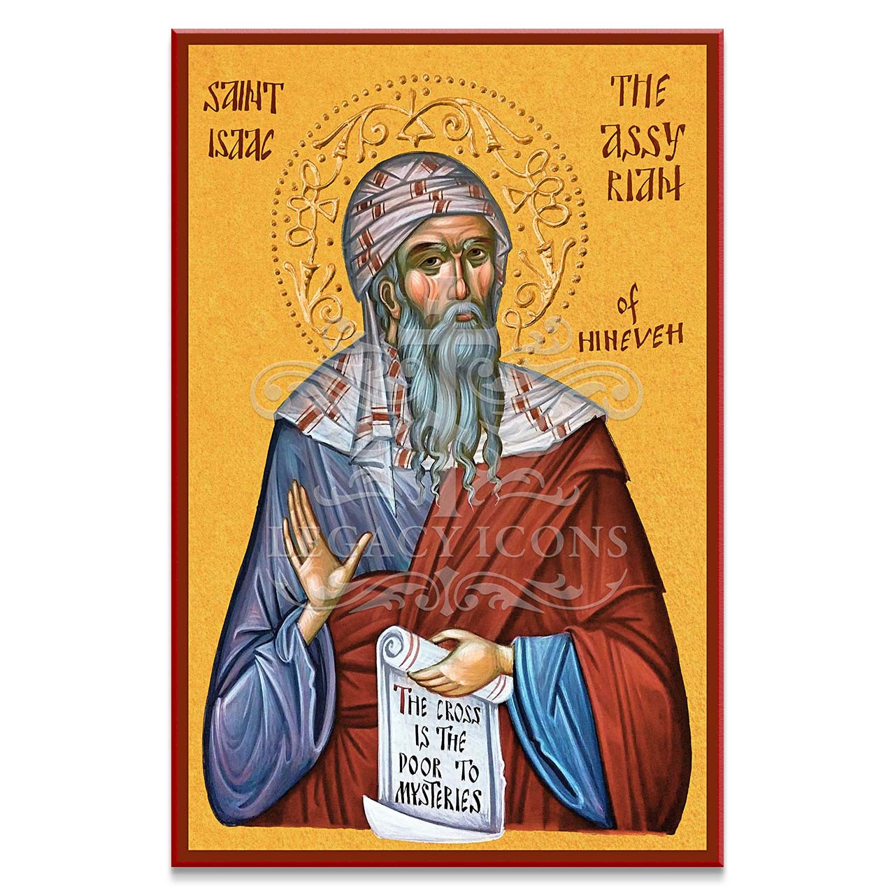 Icon of Saint Isaac the Syrian | Museum-Quality Icon from Legacy Icons