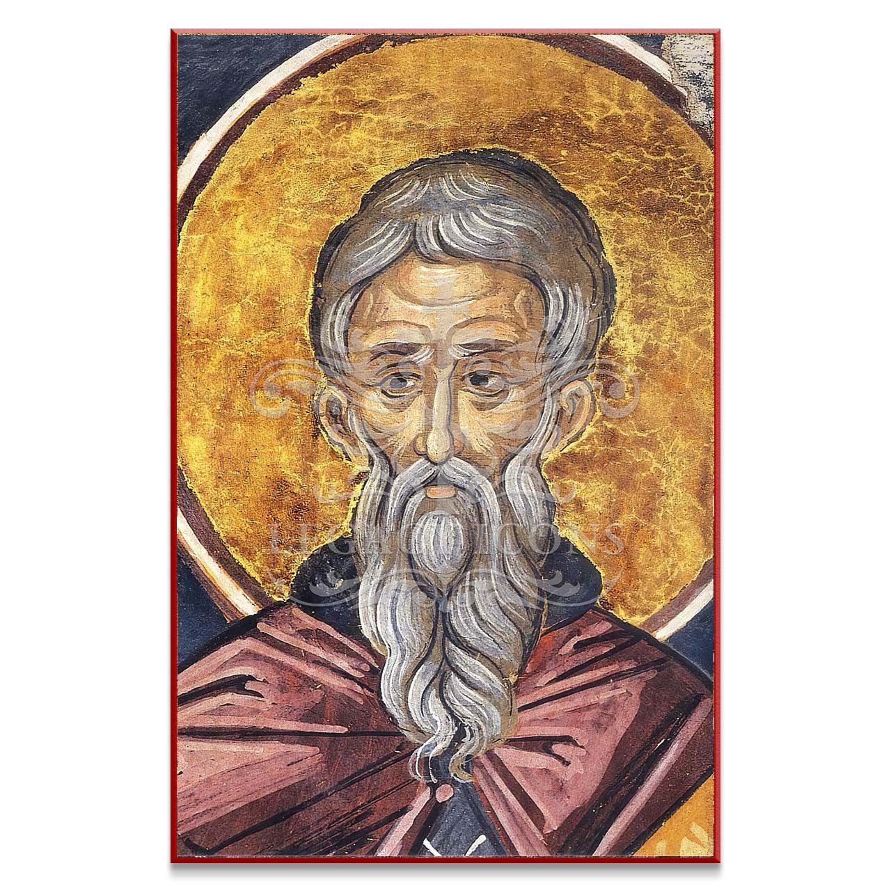 Icon of Saint Theodore the Branded | Museum-Quality Athonite Icon from ...