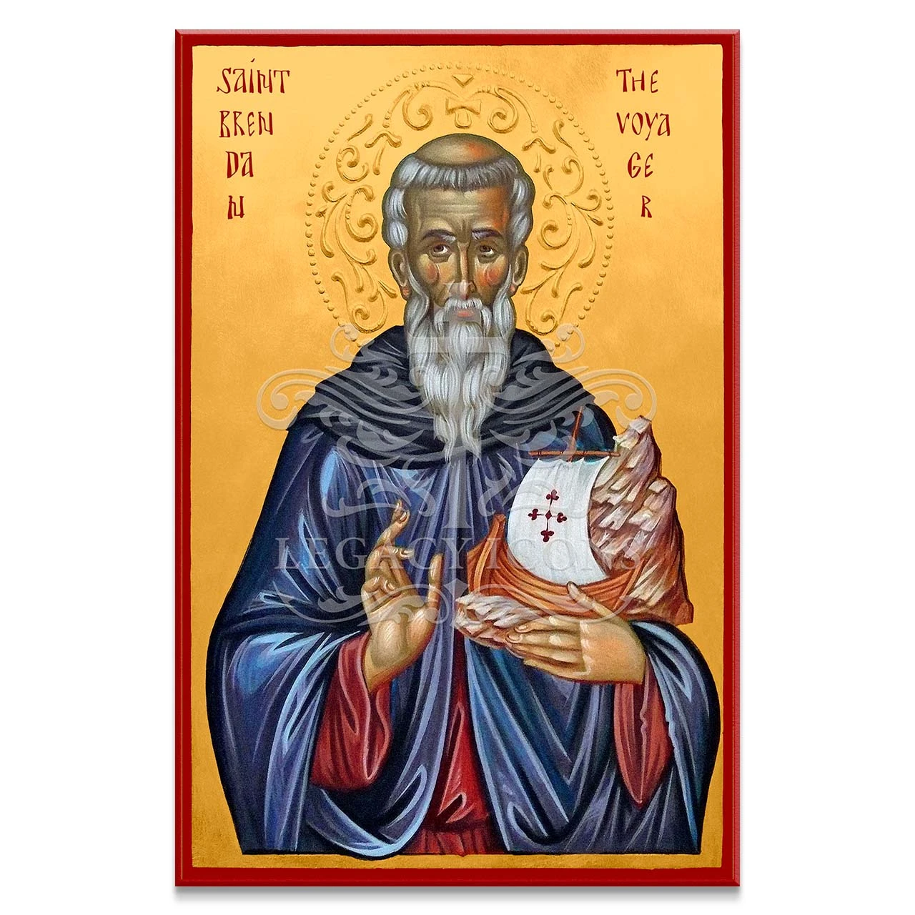 Saint Brendan the Voyager | Legacy Icons
