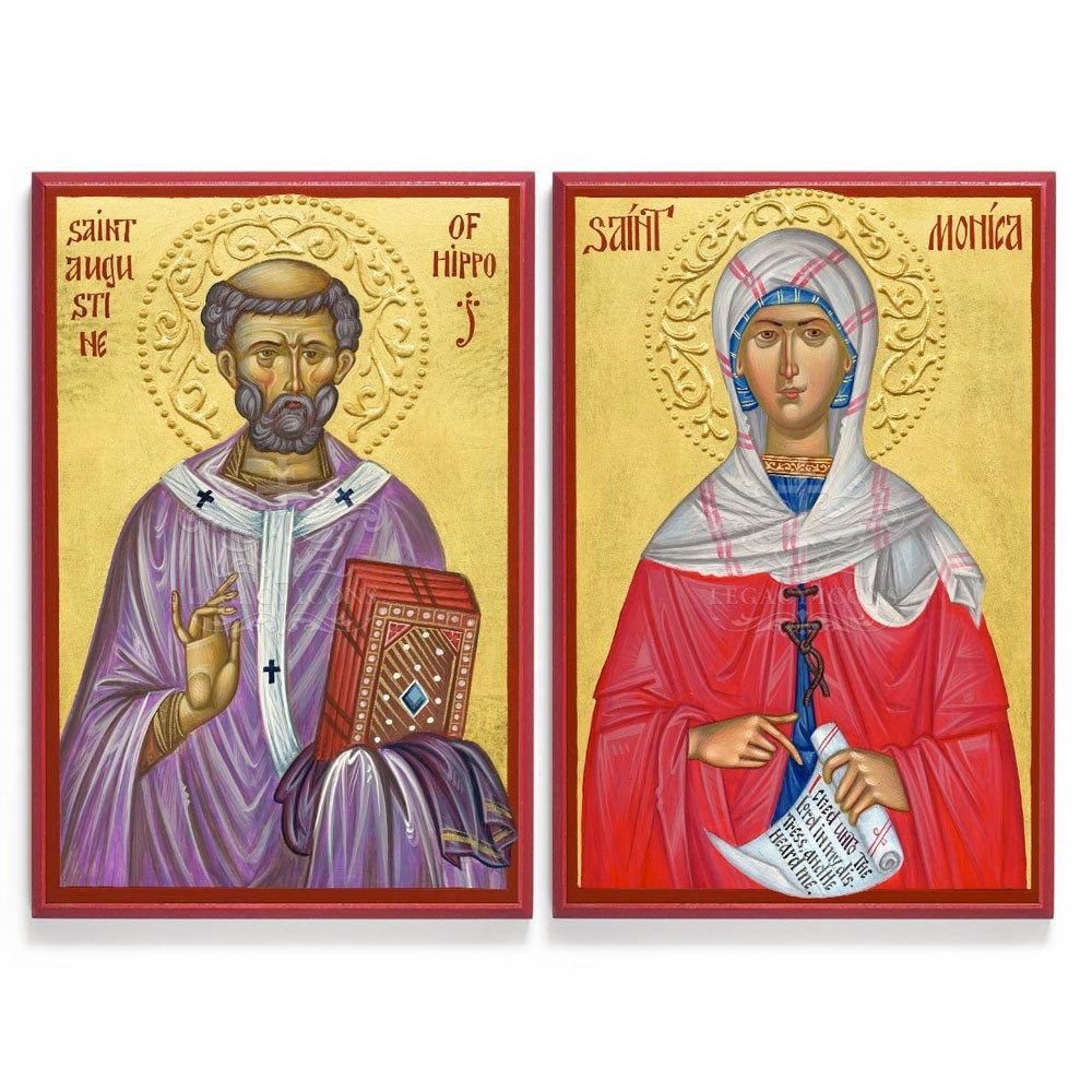 Saint Augustine of Hippo Icon - S238 - Legacy Icons