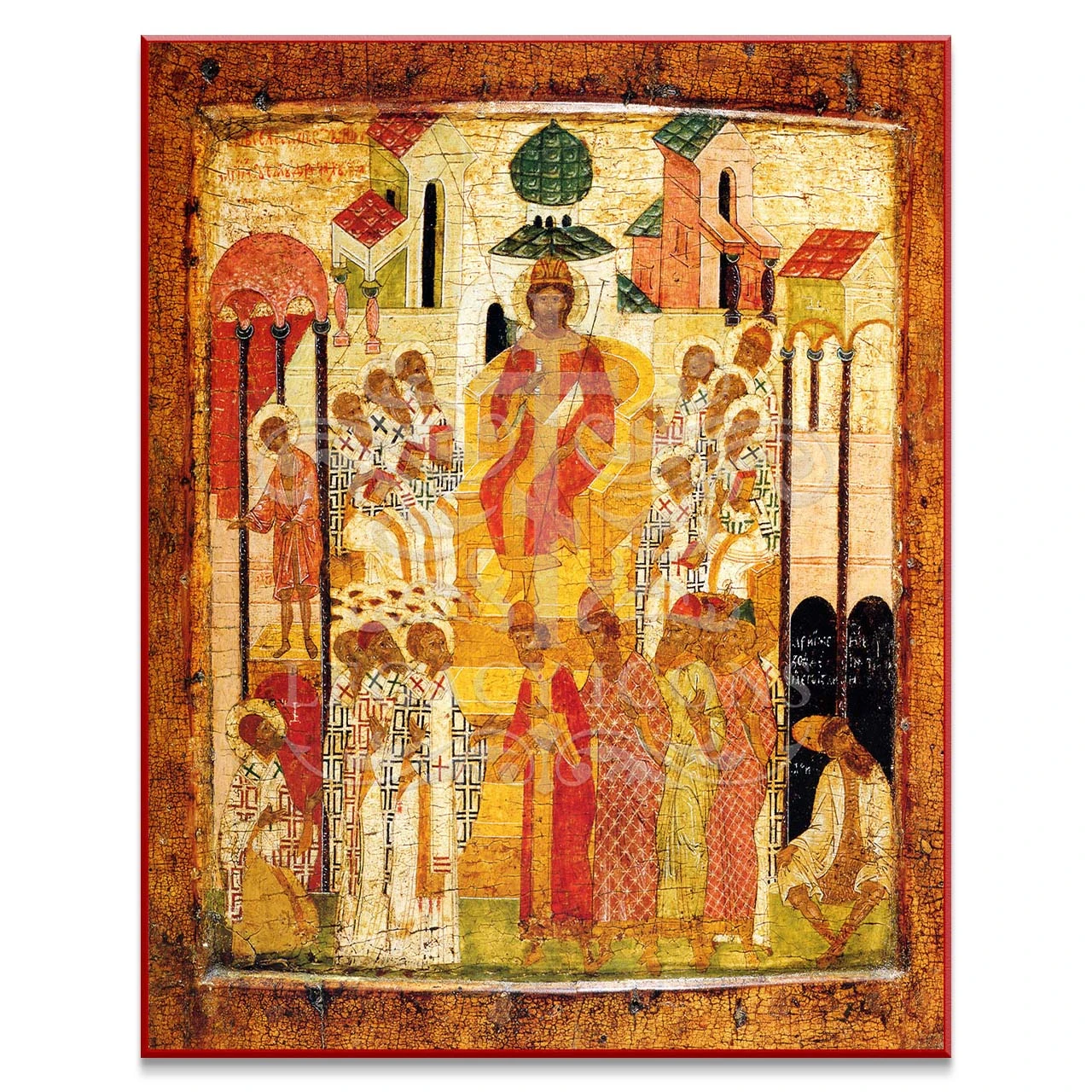 Orthodox Icon of the First Ecumenical Council