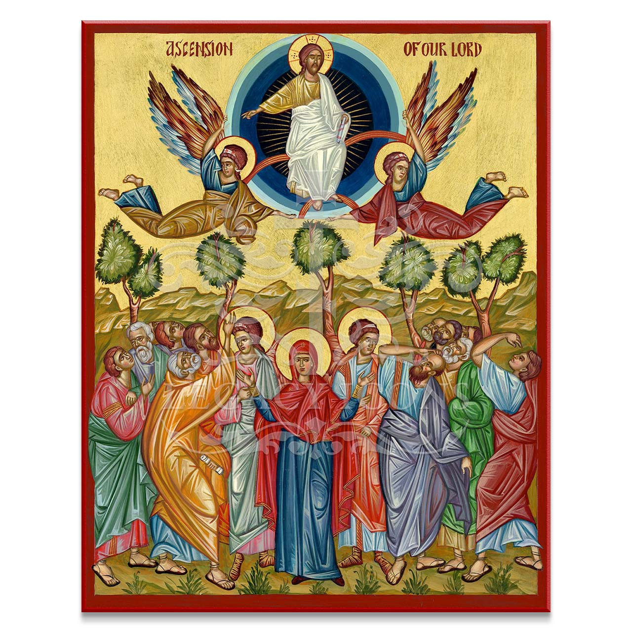 Orthodox Icon of the Ascension of Christ (XXIc)