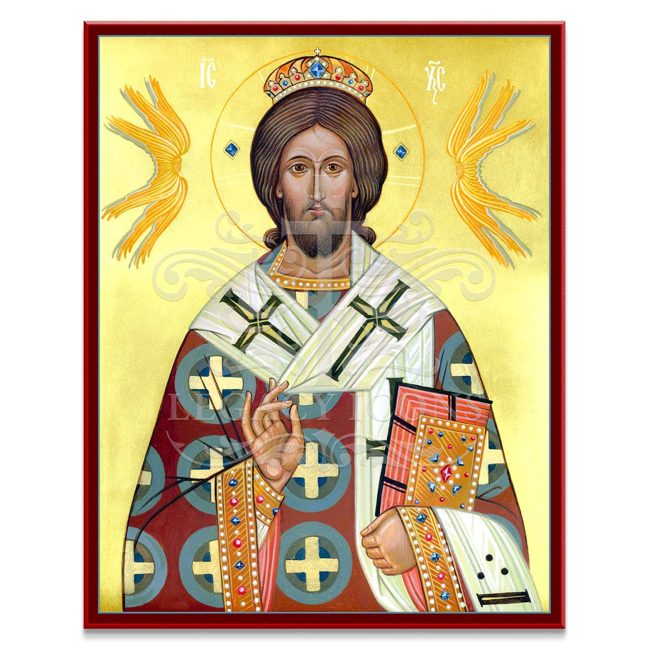 Jesus Christ "the High Priest and King" Icon by Legacy Icons