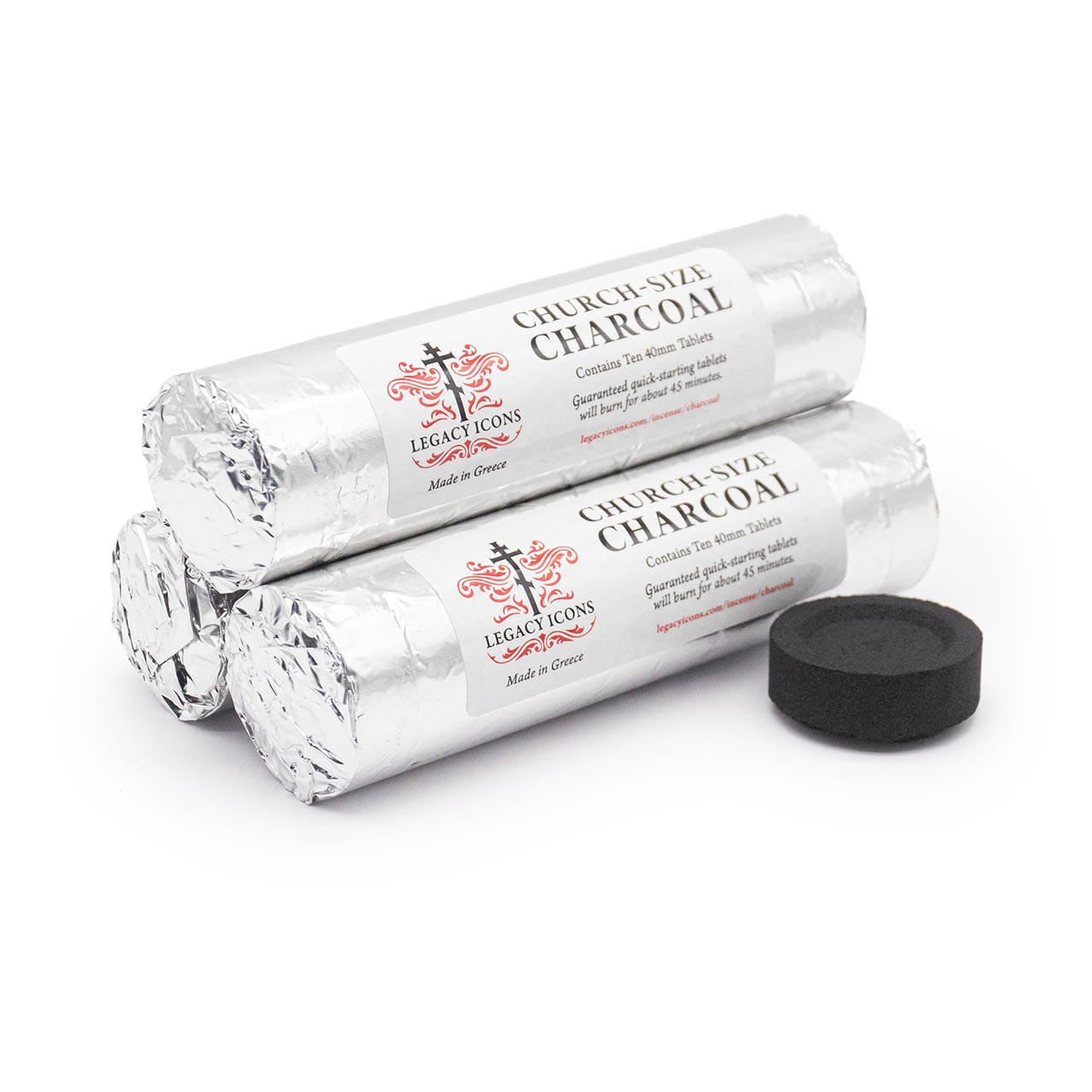 Legacy Icons Incense Charcoal