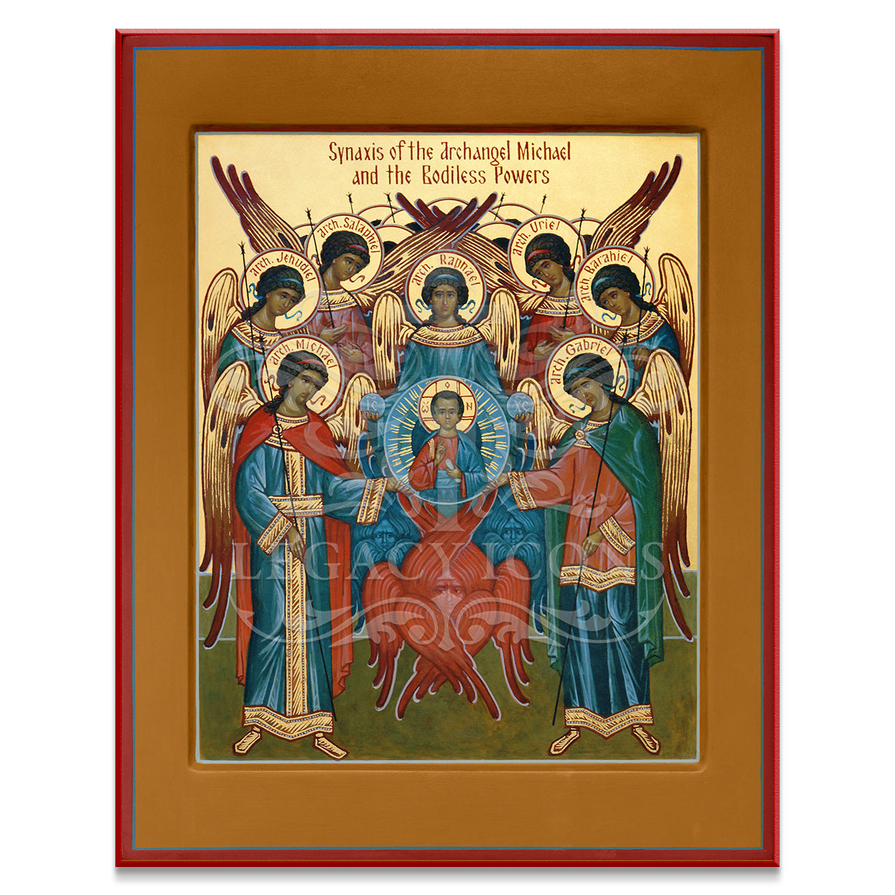 Synaxis of the Archangels Icon from Saint Nicholas Cathedral