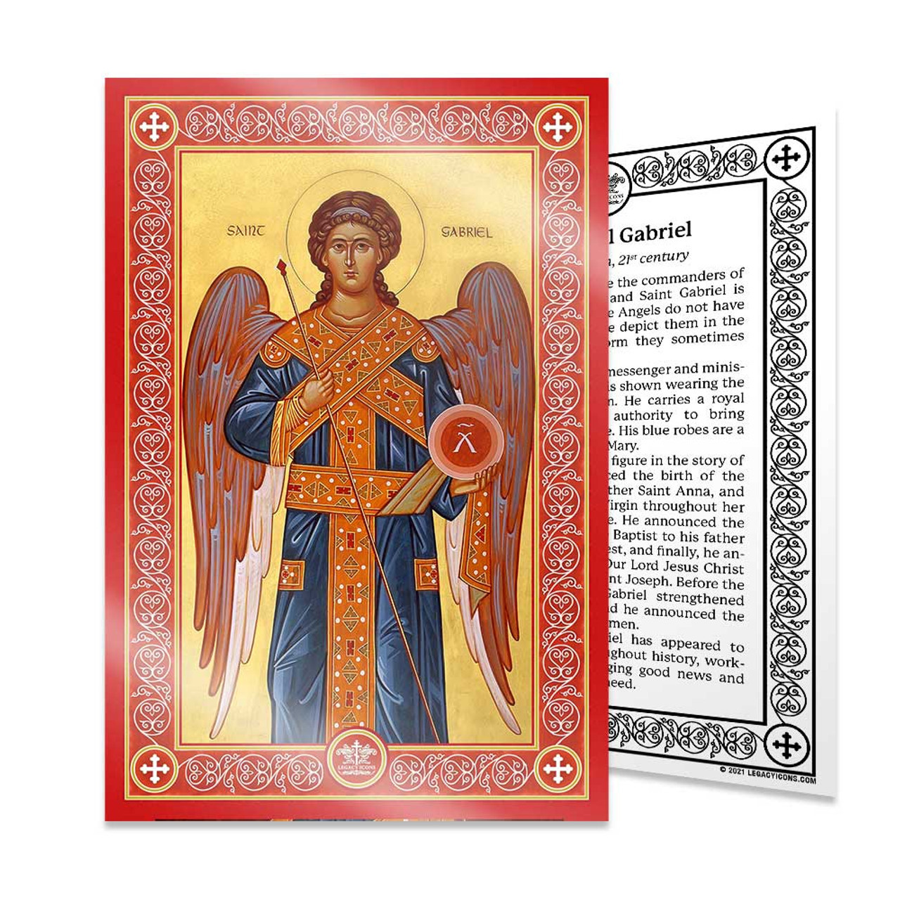 Archangel Gabriel (Koufos) Icon - S111 - Legacy Icons