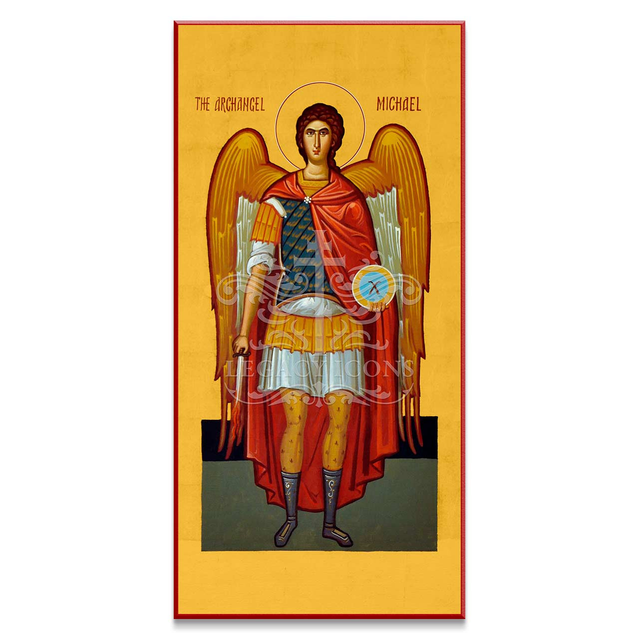 Archangel Michael Icon by Legacy Icons