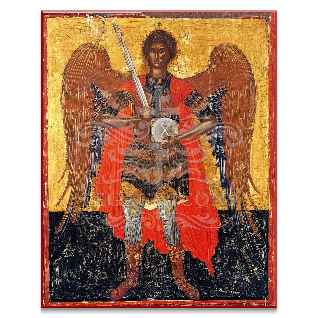 Archangel Michael (Balkans) Icon - S116 - Legacy Icons
