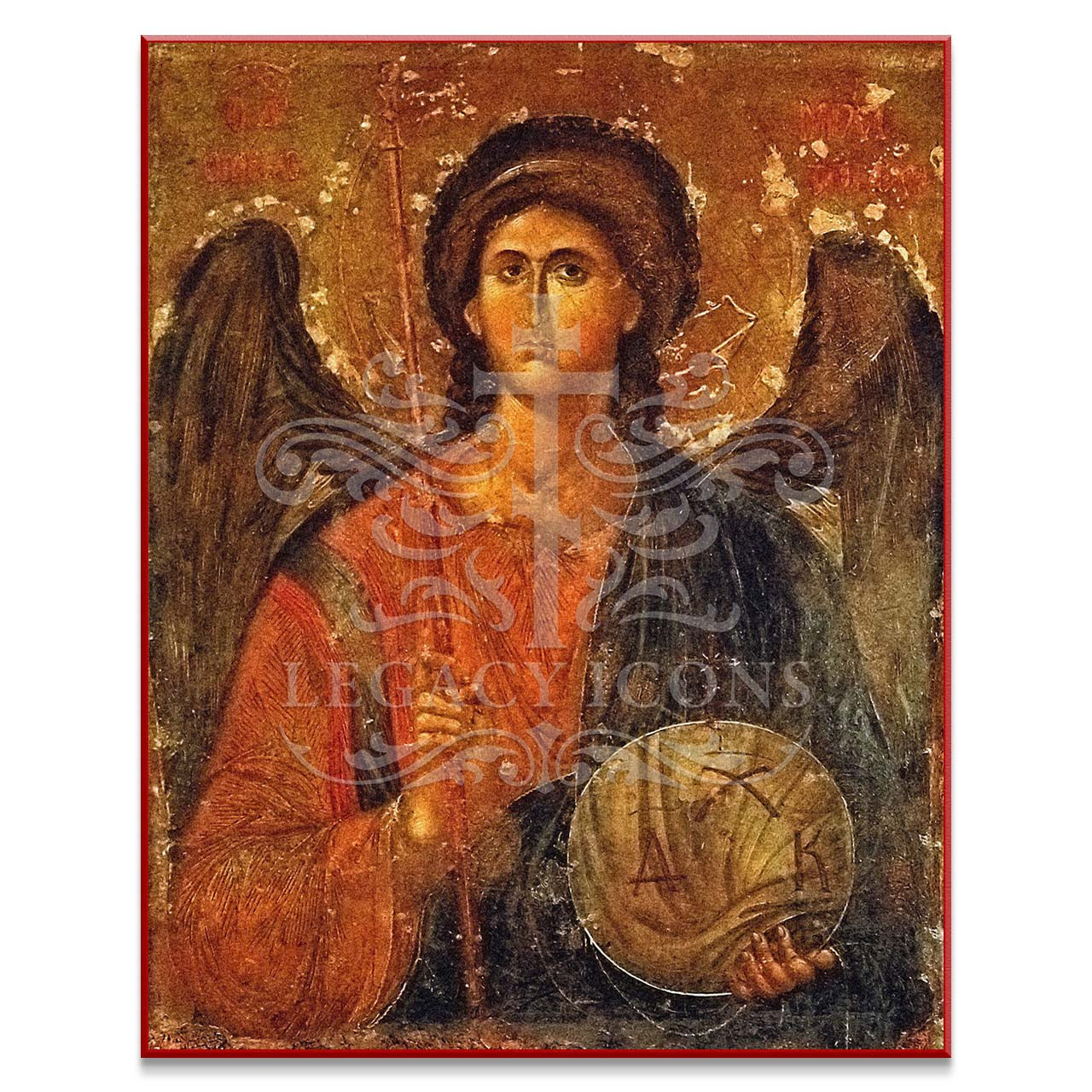 Archangel Michael Icon by Legacy Icons