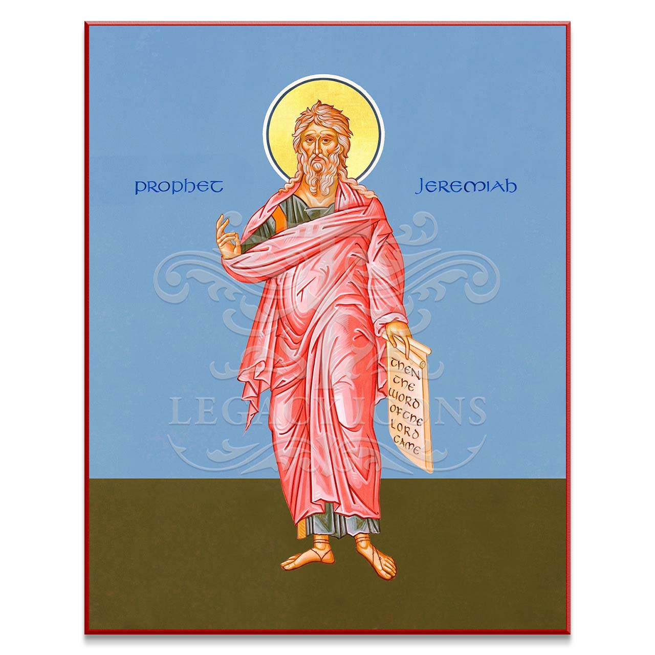Prophet Jeremiah Icon by Legacy Icons