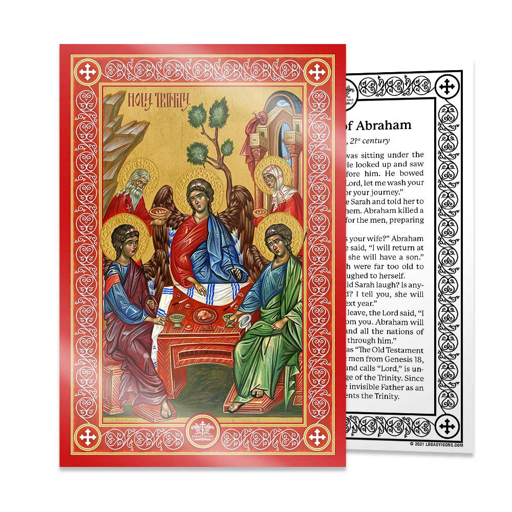 Orthodox Icon of the Holy Trinity (XXIc)