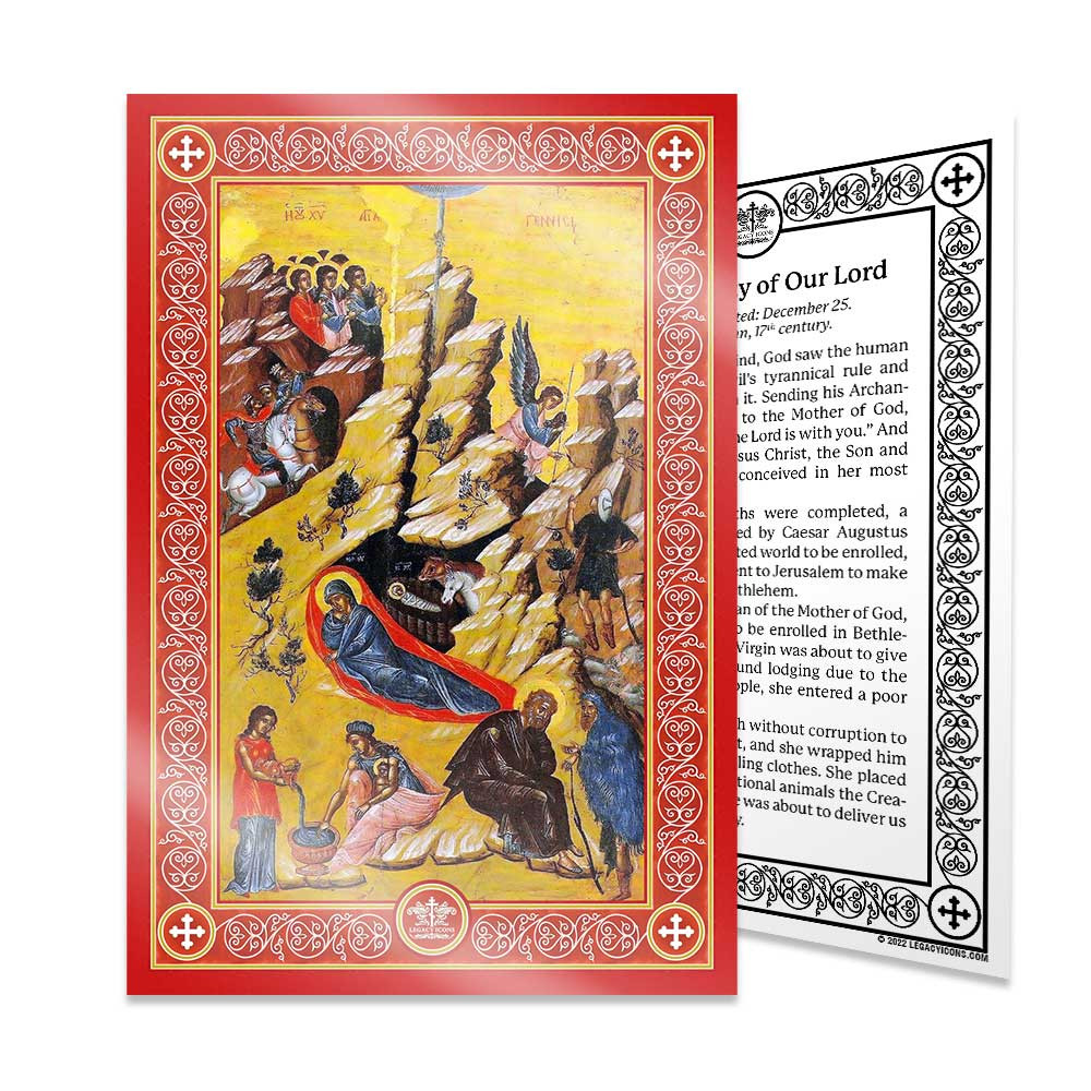 Nativity of Christ (XXIc) Icon - F194 - Legacy Icons