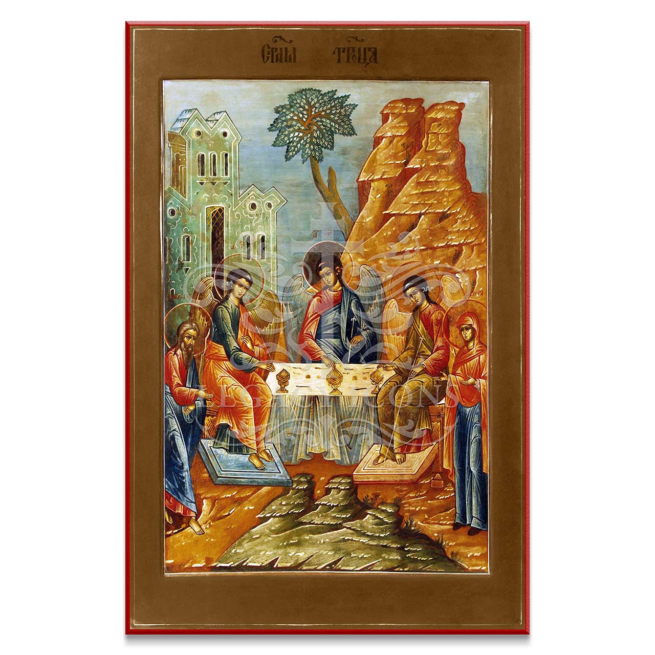 Icons of the Holy Trinity from Legacy Icons