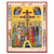 Orthodox Great Lent Icon with Saints from the Lent Season