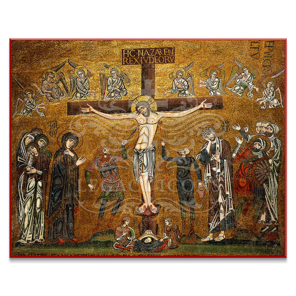 Orthodox Icon of the Crucifixion of Christ