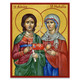 Icon of Saints Adrian and Natalia by Legacy Icons