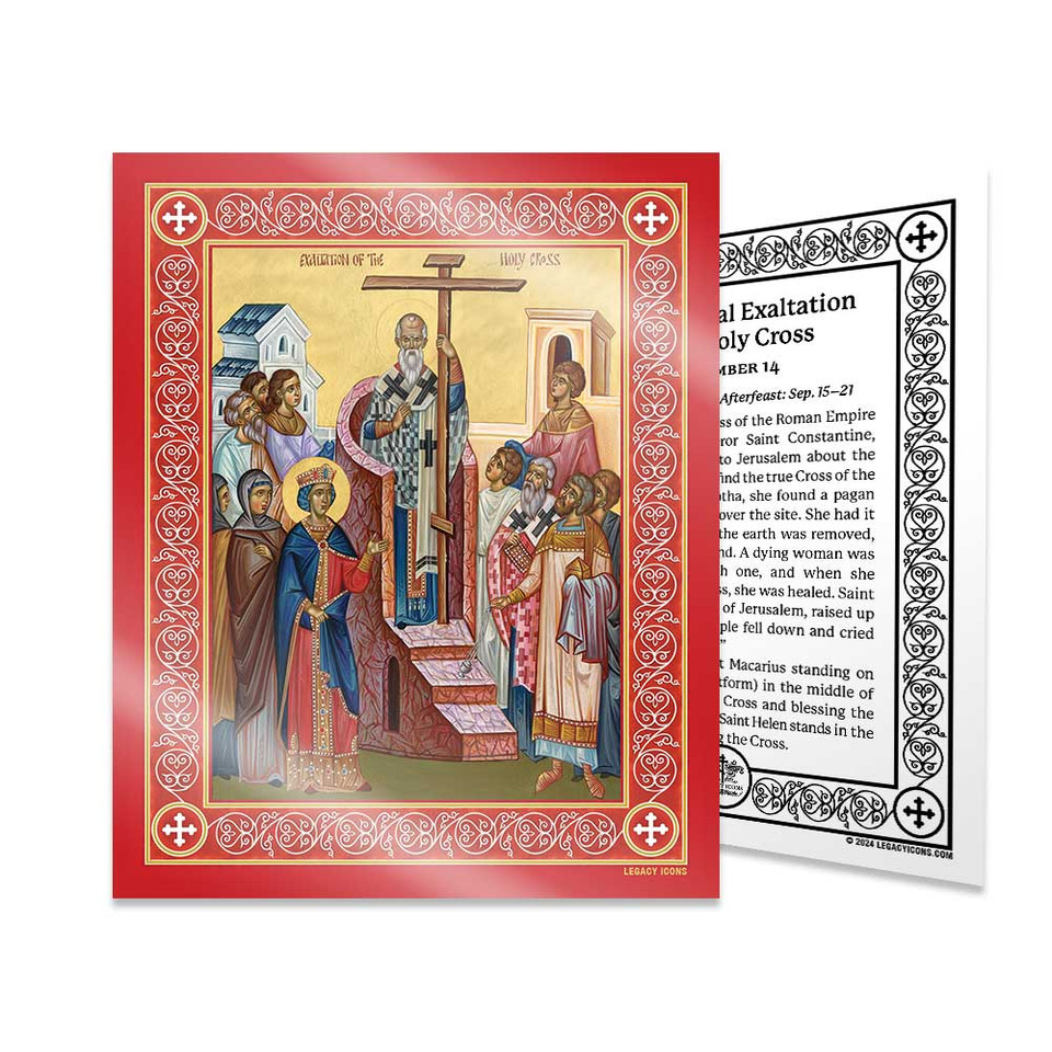 Icons of the Great Feasts - Exaltation of the Cross from Legacy Icons.