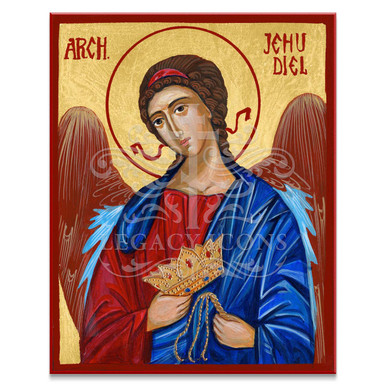 Archangel Jehudiel Icon by Legacy Icons