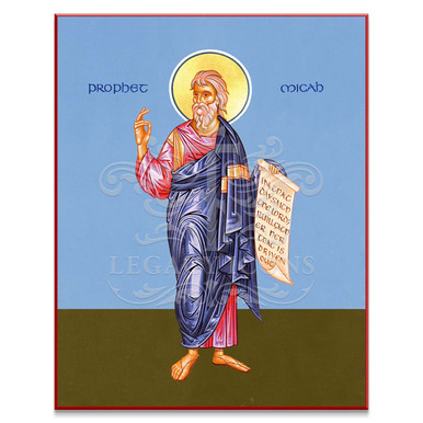Prophet Micah Icon by Legacy Icons