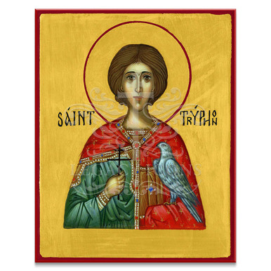 Saint Tryphon the Great Martyr Icon - S496 - Legacy Icons