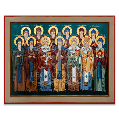 Saint John of Zedazeni and His Disciples Icon - S629