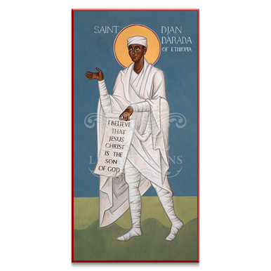 Saint Djan Darada of Ethiopia Icon by Brian Whirledge - Legacy Icons