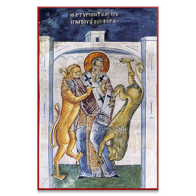 Martyrdom of Saint Ignatius Icon by Legacy Icons