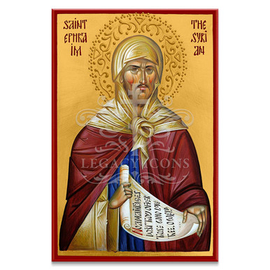 Saint Ephraim the Syrian Icon by Legacy Icons