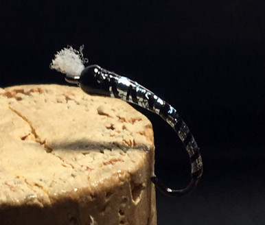 Black and Blue Chromie Chironomid Pupa