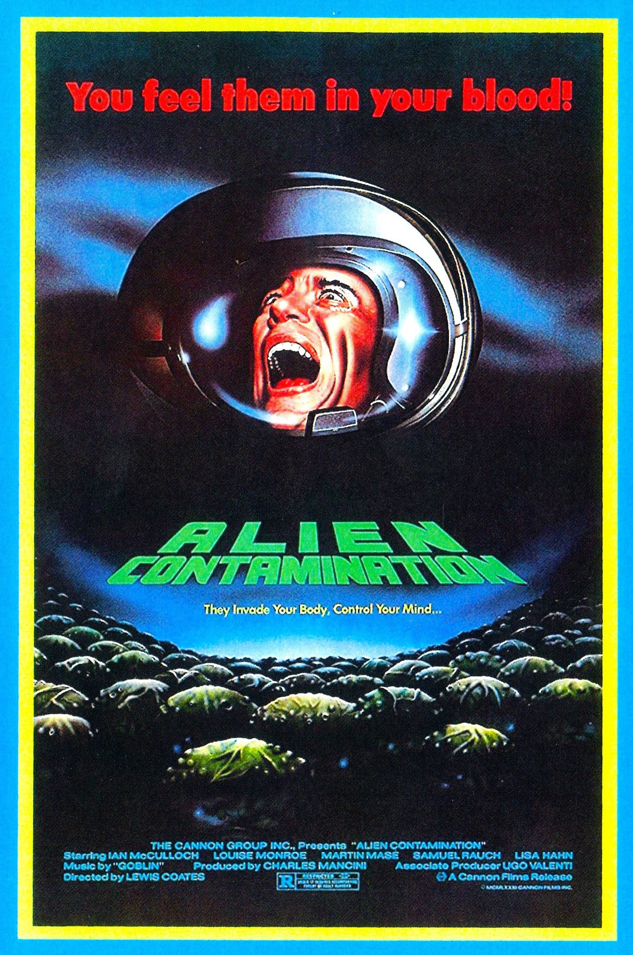 Contamination aka Alien Contamination starring Italian horror veteran ...