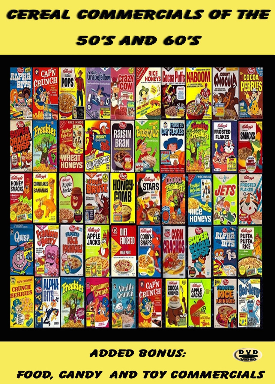 Cereal, candy, & toy commercials of the 1950 s and 1960 s on DVD ...