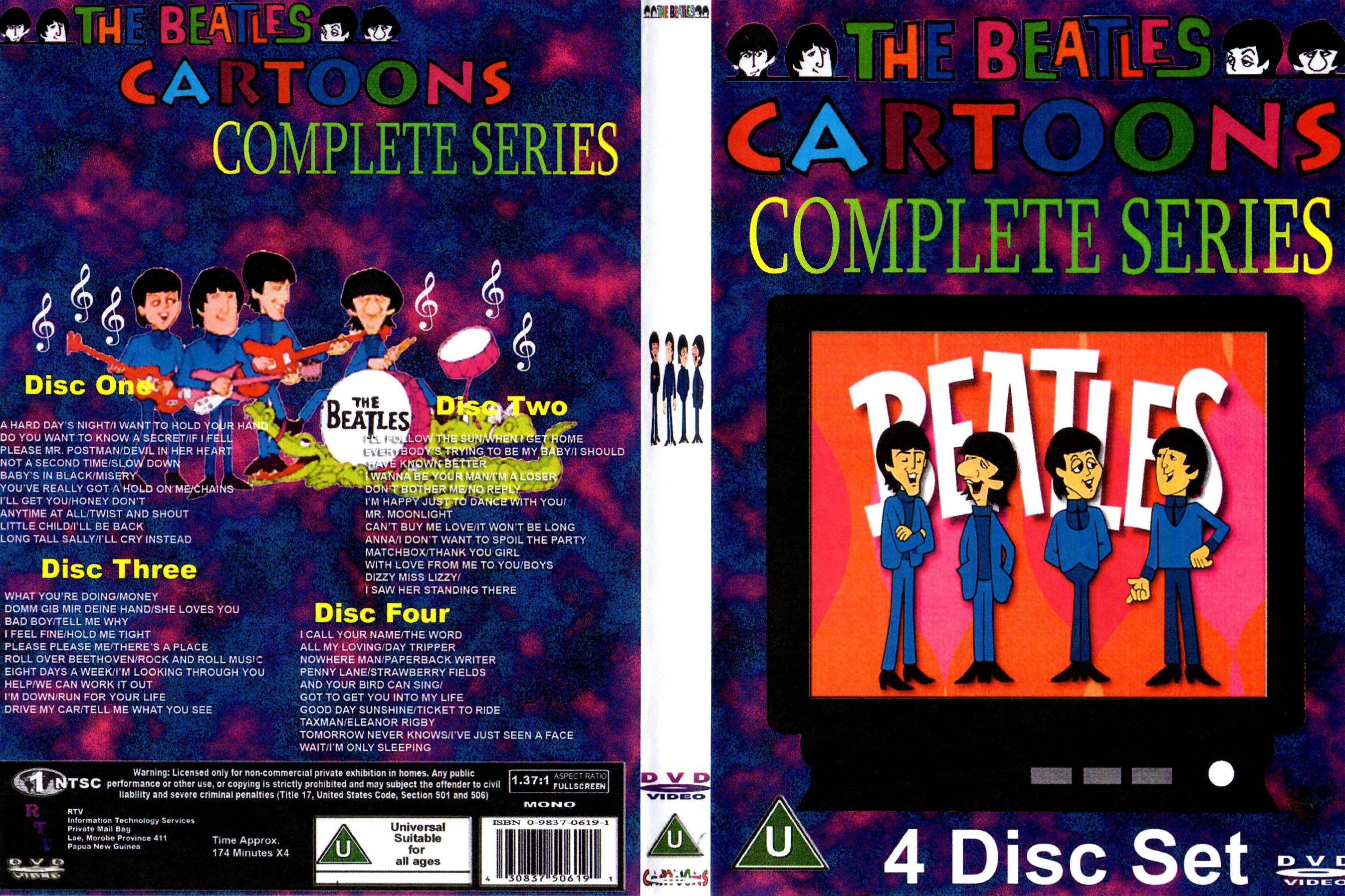 Complete Beatles Cartoon Series - Media Collectibles