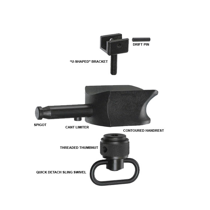 150-071 Versa-Pod Model 71 Bipod