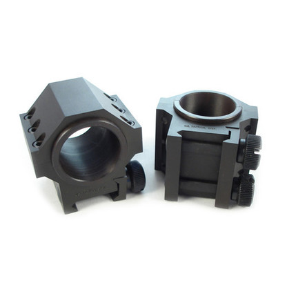 USTS Steel Double Width .50 BMG and Large Caliber Scope Rings w/1 in ...